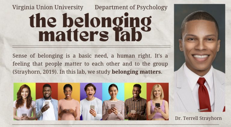 The Belonging Matters Lab - Terrell Strayhorn